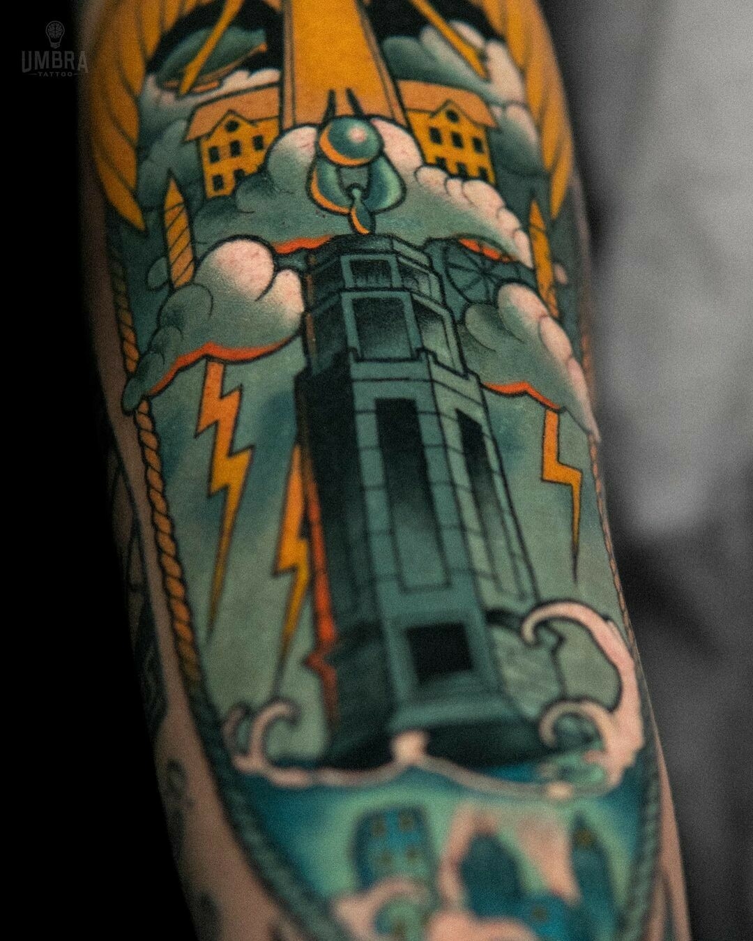 Bioshock Infinite Lighthouse Tattoo