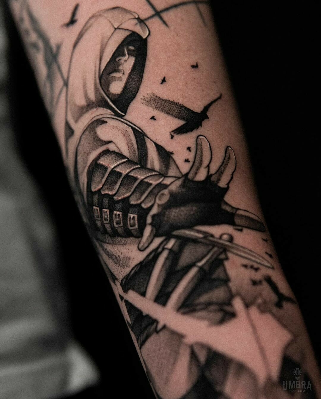 Assassins Creed Tattoo Sleeve