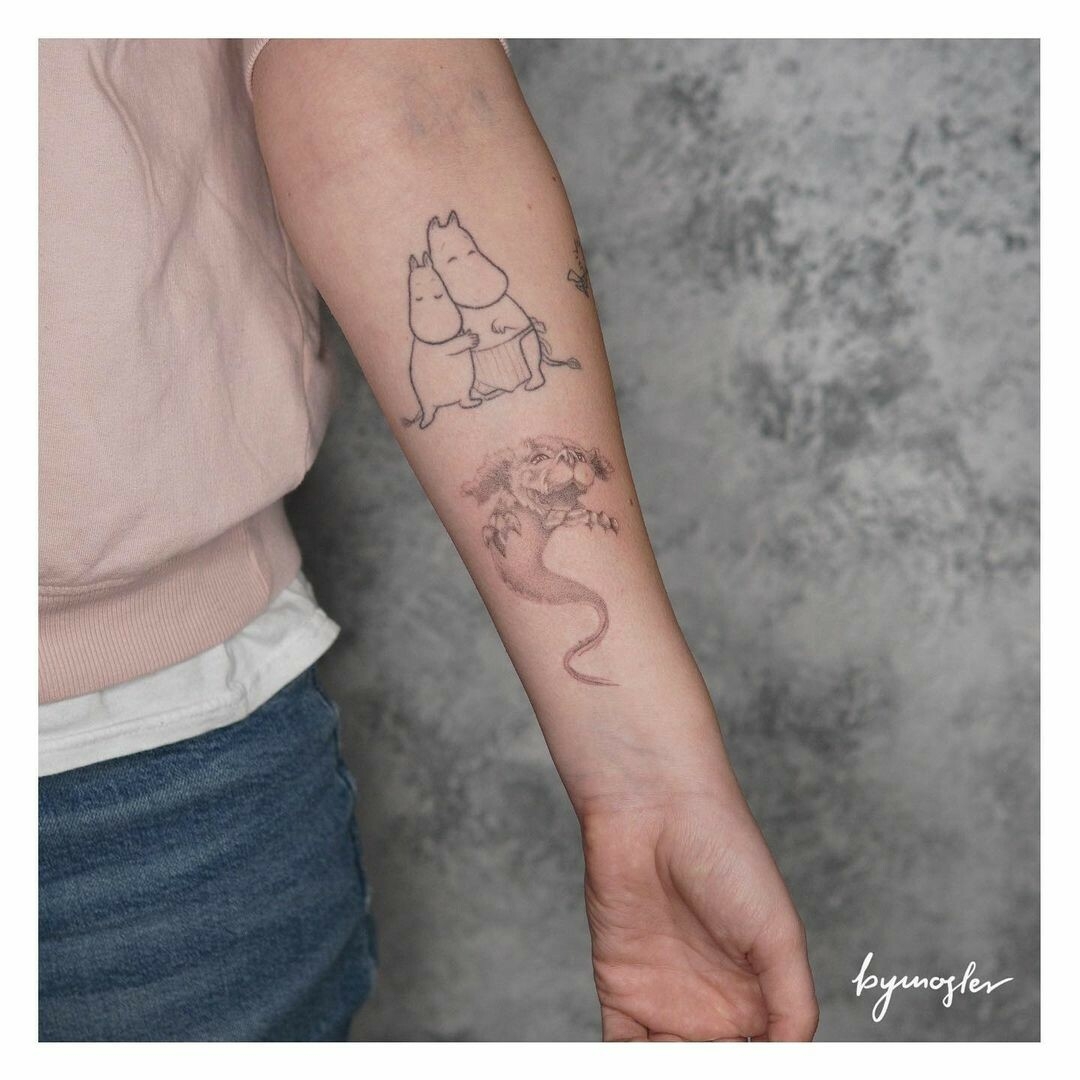 Moomin Tattoo