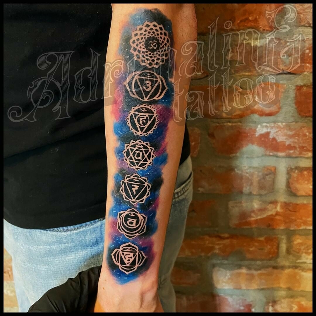 7 chakra tattoo - Bronctattooaus.com
