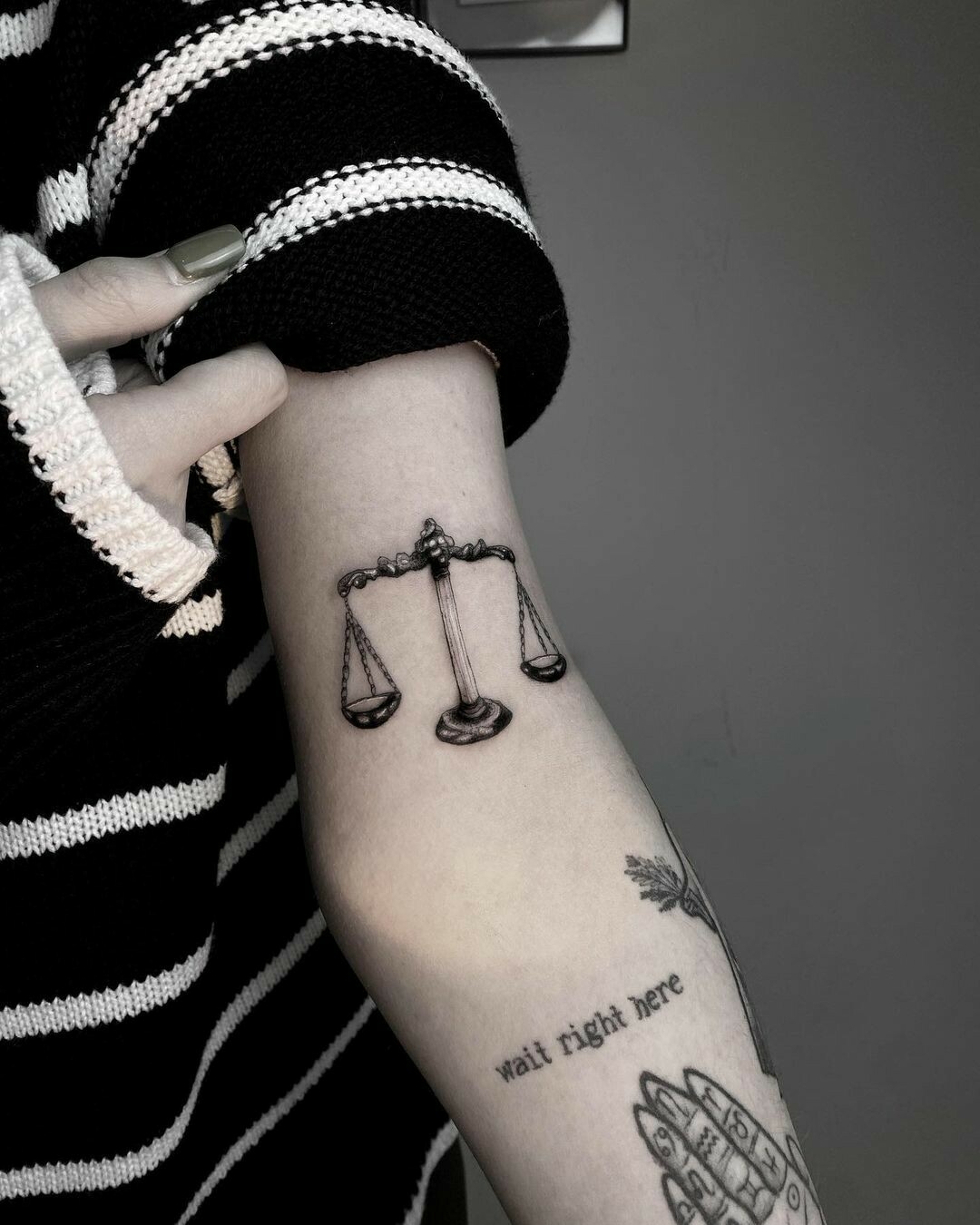 Simple scale tattoo | Orangetattooshop.com