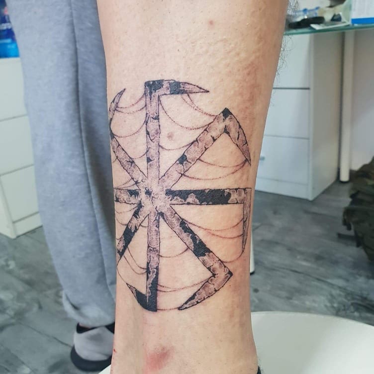 Perun Symbol Tattoos
