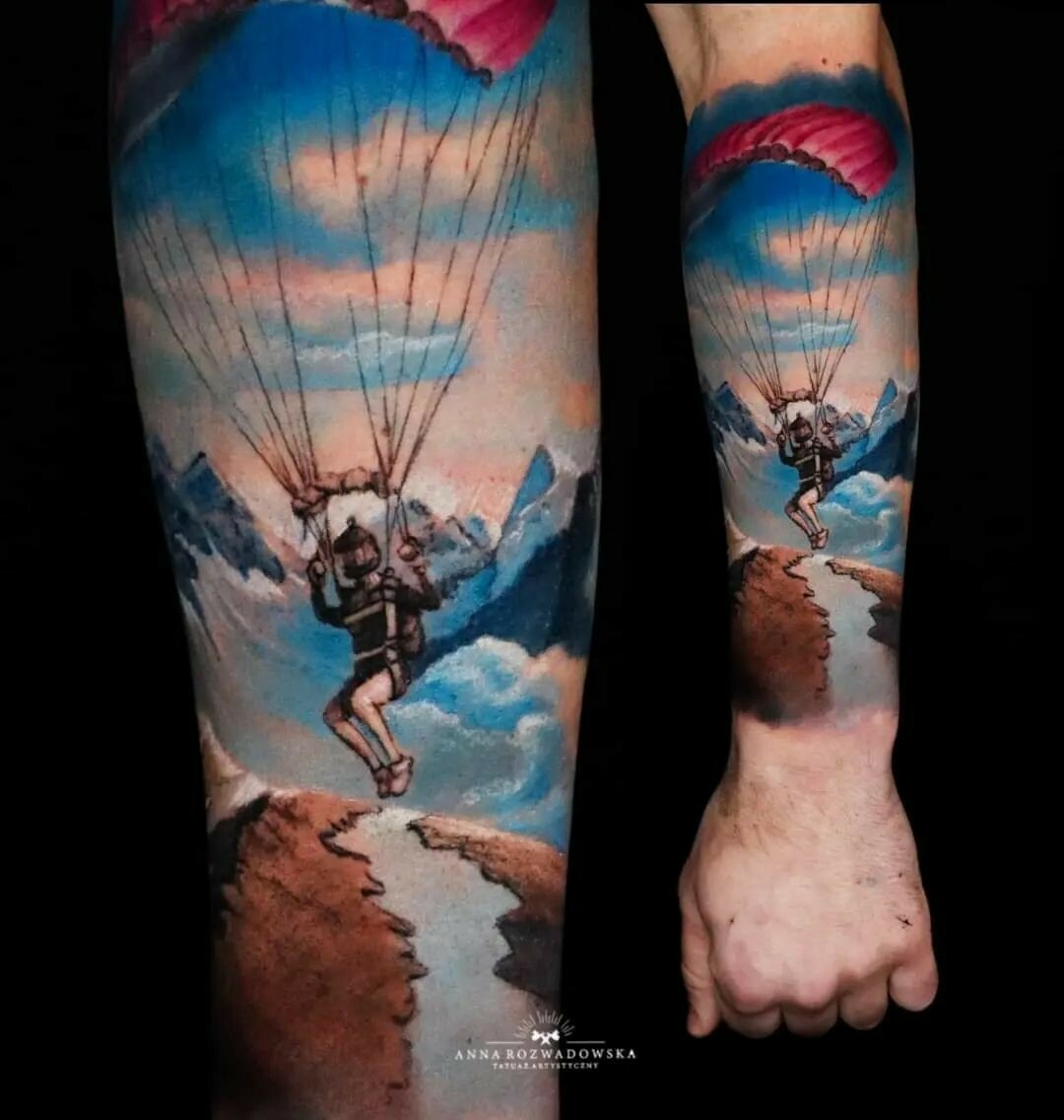 Parachute Tattoo