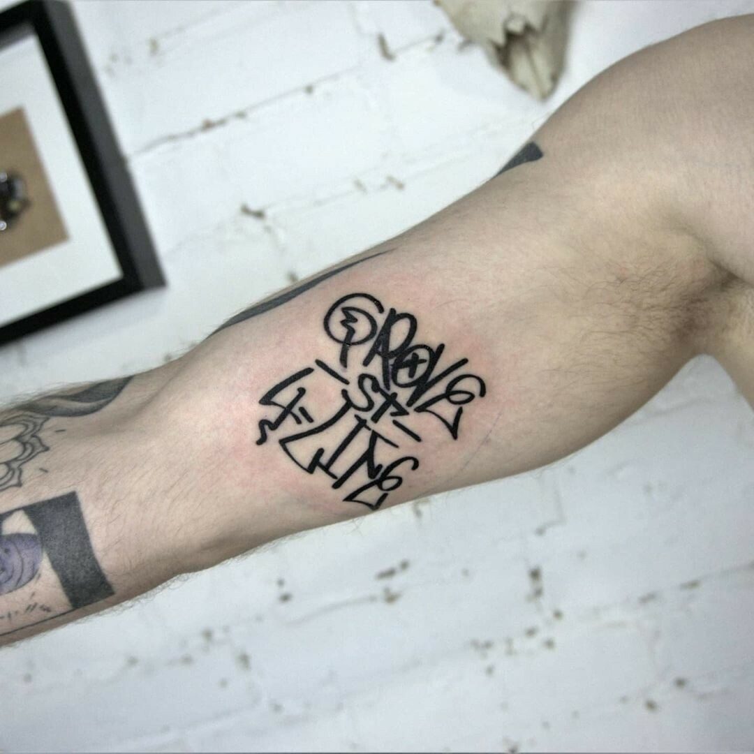 Grove Street Graffiti Tattoo