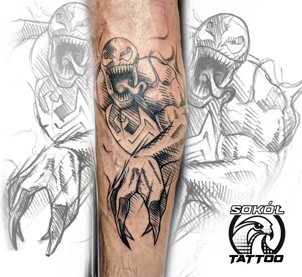 Venom Tattoo Designs