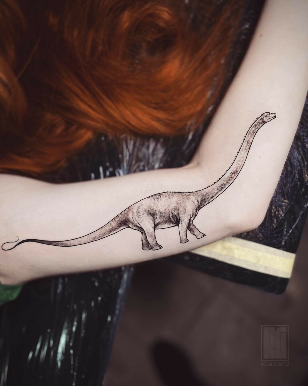 Apatosaurus Tattoo