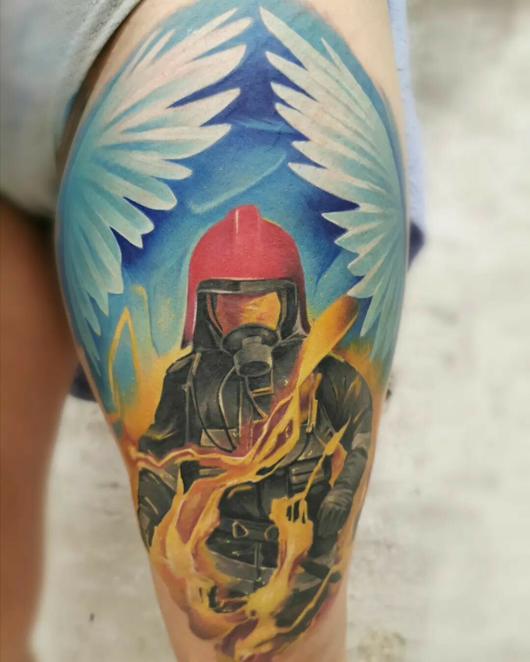Feuerwehrmann Maske Tattoos CRAZE Tattoos Fireman SAM Tattoo Mega Set