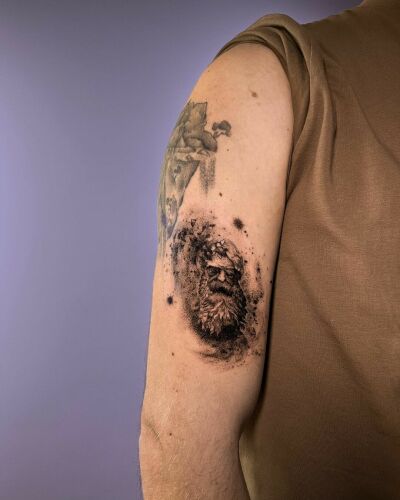 Steve O Tattoo Smiley Face